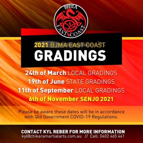 2021 BJMA East Coast Gradings – SENJO 2021 | Bob Jones Martial Arts