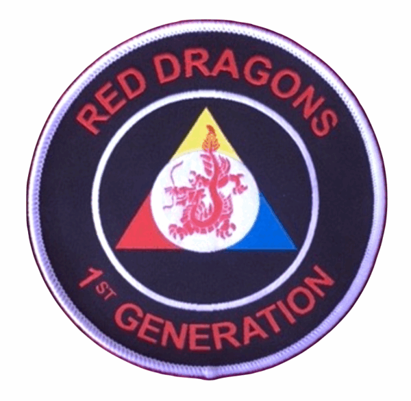 1ST GENERATION BADGE – 8cm | Bob Jones Martial Arts